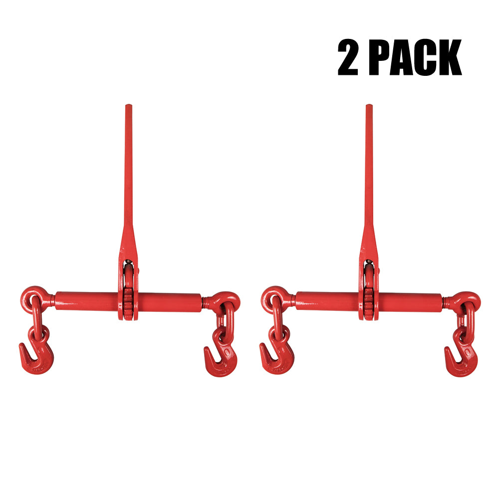 AAIN Chain and Binder Kit 3/8in-1/2in, G80 Chains Ratchet Load Binders ...