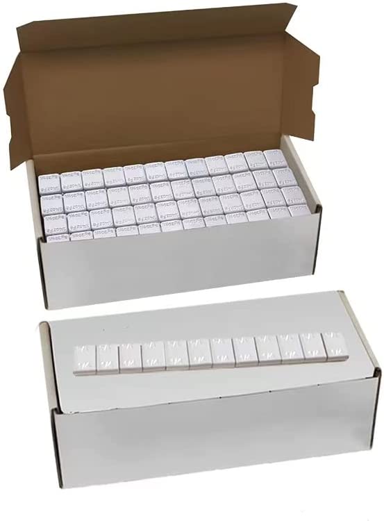 Aain 2 Boxes 1/4oz, 0.25oz, Grey, Adhesive Stick on Wheel Weights, Eas ...